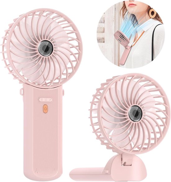 Handventilator Mini Draagbare Ventilator USB Oplaadbare Handventilator ...