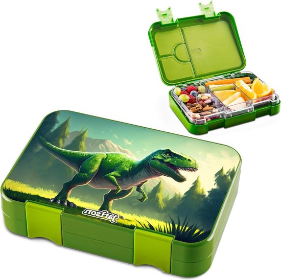 Toni Children's Lunch Box with Compartments Leak-Proof Bento Box for ...