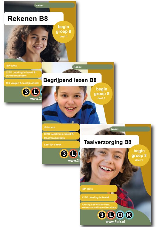 CITO oefenboeken voordeelset begin groep 8 - Rekenen, Begrijpend lezen &... | bol