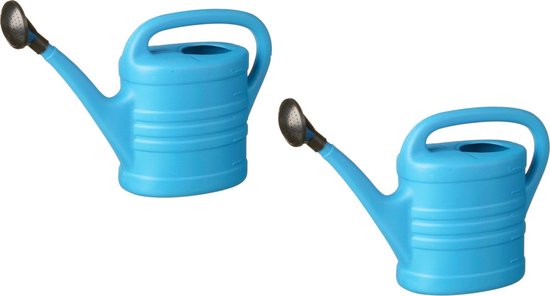 Set van 2 Gieters met Sproeikop - Blauw - 10 Liter per Gieter ...