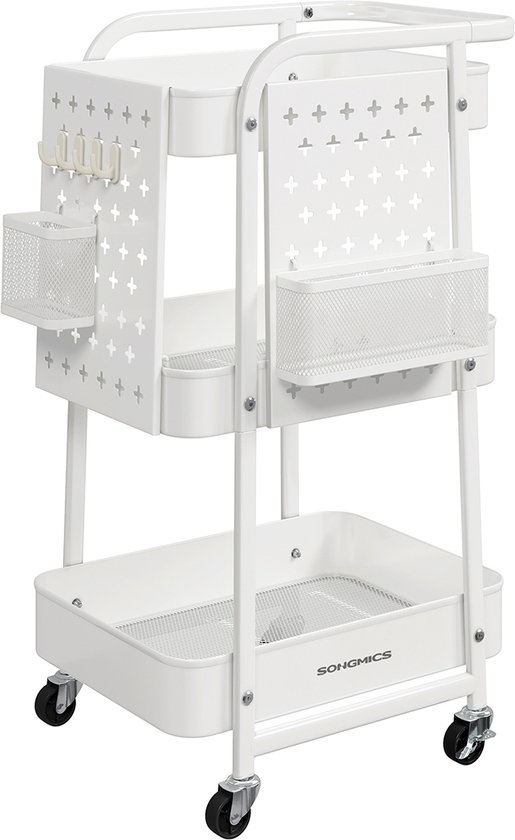 Trolley – keukentrolley wolk wit | bol