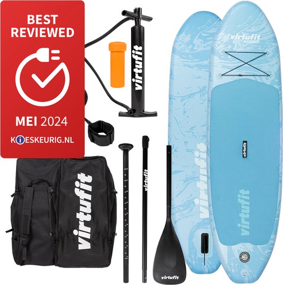 VirtuFit Supboard Ocean 275 - Light Blue - Stand Up Paddle Board ...
