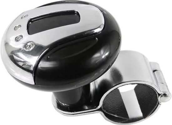 360-graden Draaibare Stuurknop Booster - Zwart Spinner Stuurknop | bol