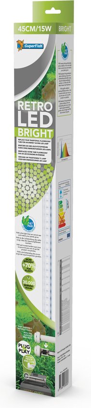 Superfish Led Superbright T8/T5/15w 45 cm - Verlichting - 15 Watt | bol