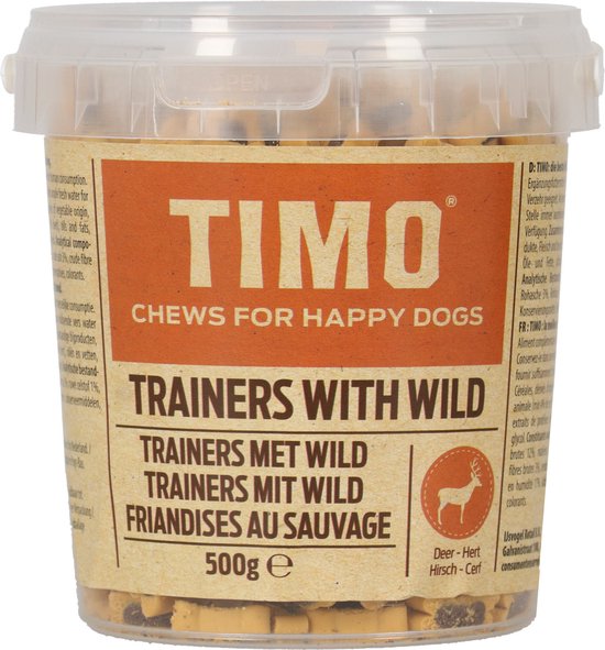 Timo Wild Trainers Wild - Hondensnacks - 500 g | bol