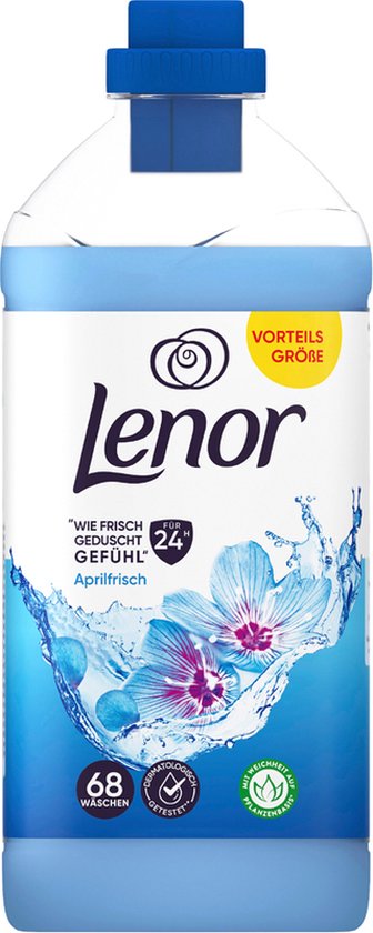 Lenor Wasverzachter Aprilfris - 1,7 liter - 68 wasbeurten | bol