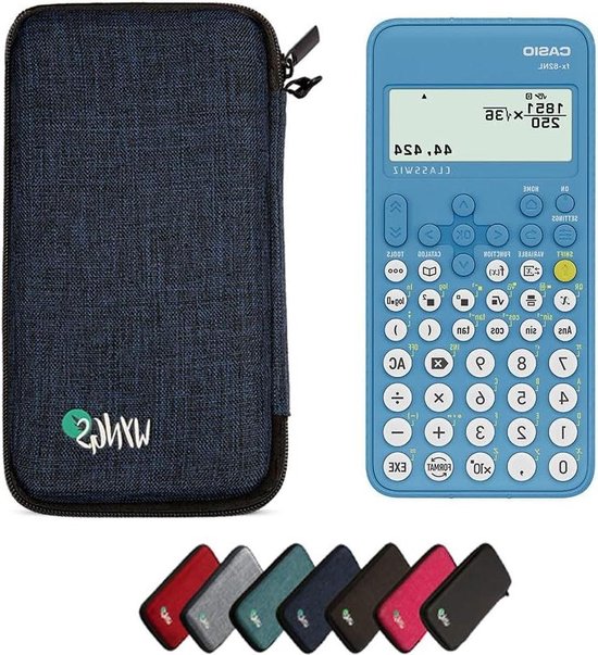 Basispakket blauw met rekenmachine FX-82NL - CALCUSO, snel en eenvoudig ...