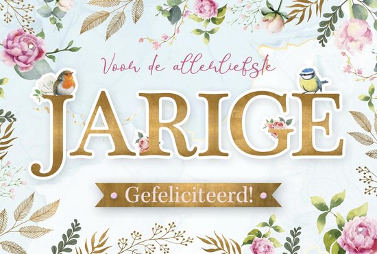Wenskaart | 6 stuks | Laura's Secret 3D voor de allerliefste jarige gefeliciteerd | bol