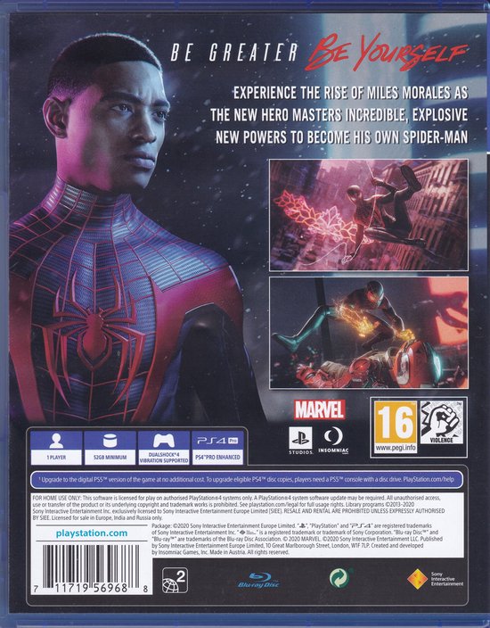 Marvel: Spider-Man - Miles Morales (PS4) | Games | bol