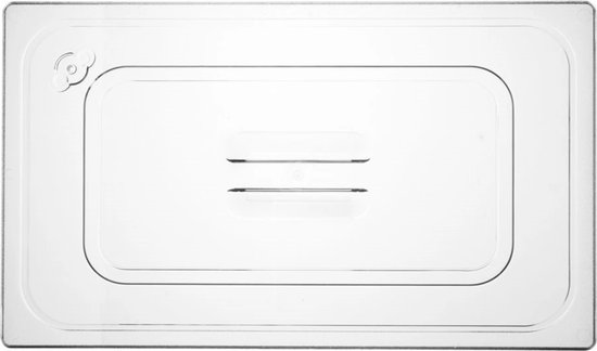HENDI Deksel voor GN containers – transparant polycarbonaat – 325x176 mm –... | bol