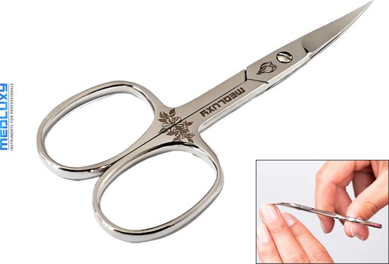 Medluxy - Nagelschaar - 9.5 cm - Gebogen snijvlak (Stevige nagelschaar ...
