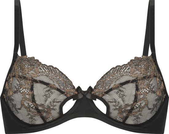 Hunkemöller Dames Lingerie Niet-voorgevormde beugel bh Lexi - Zwart ...
