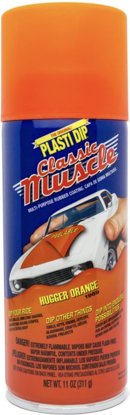 Plasti Dip Spray Classic Muscle Hugger Orange - 325 ml. | bol