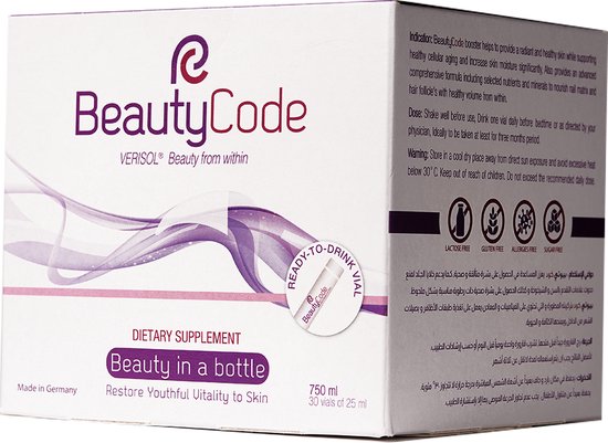 BeautyCode Bioactive collagen peptides drinkable vials - Anti aging- beauty from... | bol