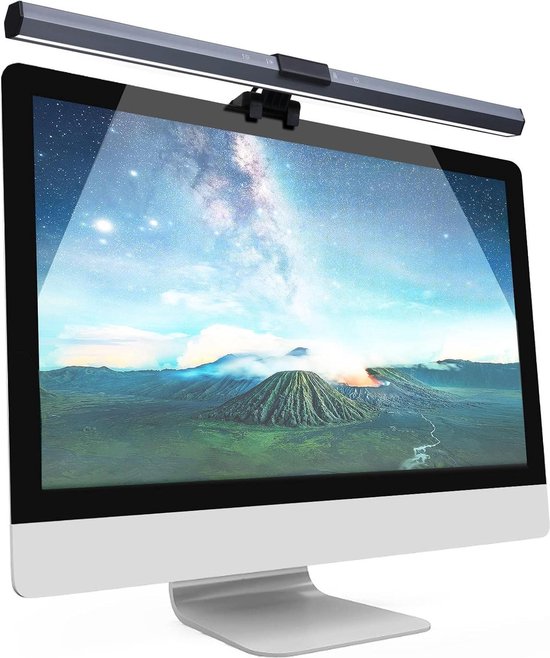 Bureaulamp met USB Poort en Touch Screen Bediening voor Computer ...