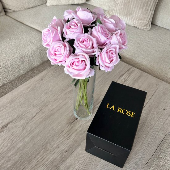 La Rose 15 Stuks Kunstbloemen Voor Vazen - Nep Zijdebloemen Voor Buiten ...