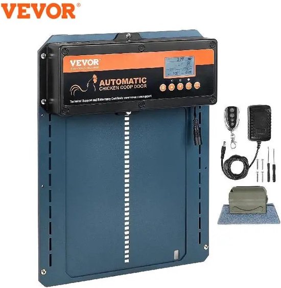 Automatische Deur voor Kippenhok - Deur Kippenren - Kippenhok ...