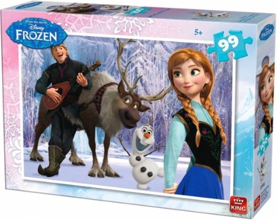 Disney Frozen Puzzel - Disney Frozen 99 stuks Puzzel - Frozen Puzzel | bol