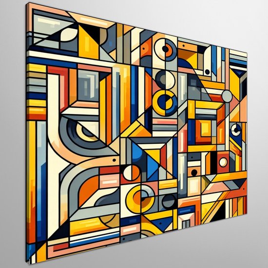 Line art picasso schilderij | Abstracte lijnen dansen als Picasso in ...