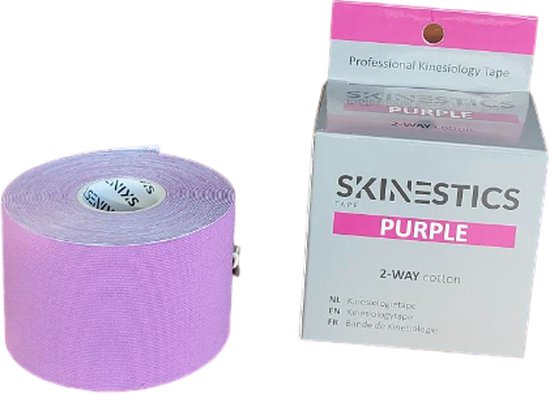 Skinestics Kinesiologie tape – Sport tape – Fysio tape – Kleur Paars ...