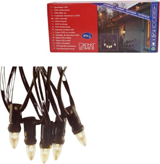 Kerstverlichting voor Buiten - 22.5 m lang - 230/24V - LED-Lichtketting ...