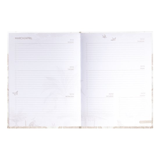 Pimpelmees diary 2025 Mono Warm nude | bol