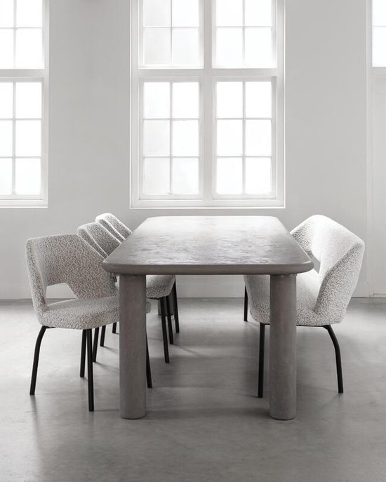 DTP Home Dining table Clio rectangular 260 DUSK,76x260x100 cm, mortex | bol