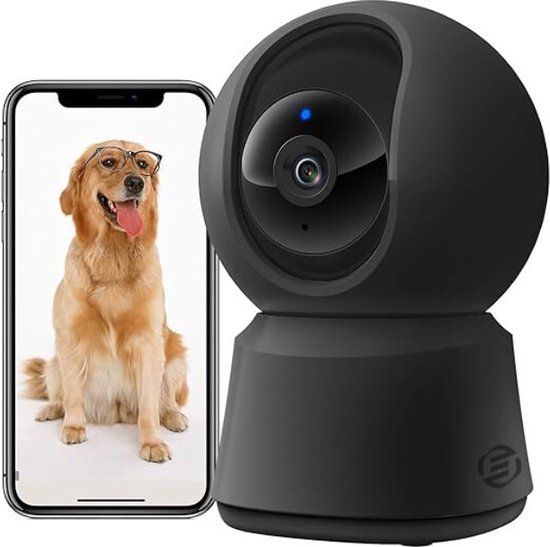 Equivera Honden Camera - Beveilingingscamera - Huisdiercamera - WiFi ...