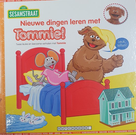 Nieuwe Dingen Leren met Tommie! 123 sesamstraat, Dutchbook ...