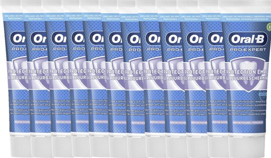 Oral-B Tandpasta - Pro-Expert Sterk Glazuur - 12 x 75 ml | bol