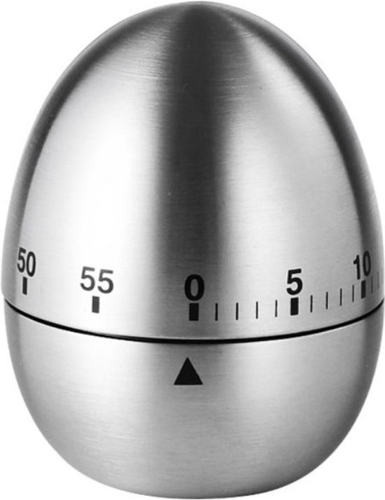Kookwekker - Eierwekker - Kookwekker Mechanisch - Time Timer - RVS ...
