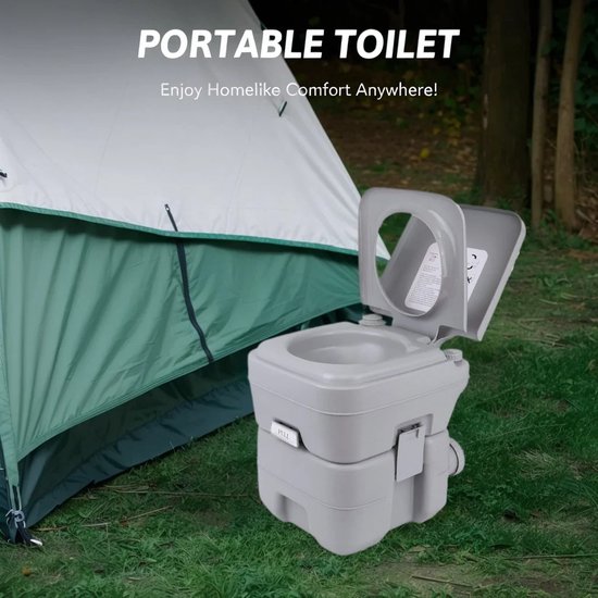 MartiCo® Chemisch Toilet - Draagbaar - Toiletemmer - Buiten Gebruik ...