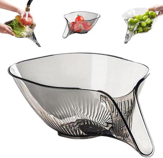 Afvoermand - Zeef Met Trechter - Afdruipzeef - Keukenzeef - Afdruiprek ...