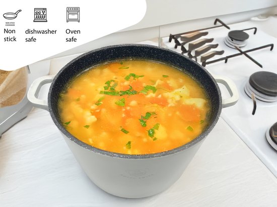 Royal Swiss® Soeppan Inductie - Braadpan Inductie Met afneembare ...