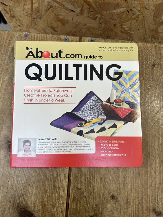 About.com Guide to Quilting, Janet Wickell | 9781598693447 | Boeken | bol
