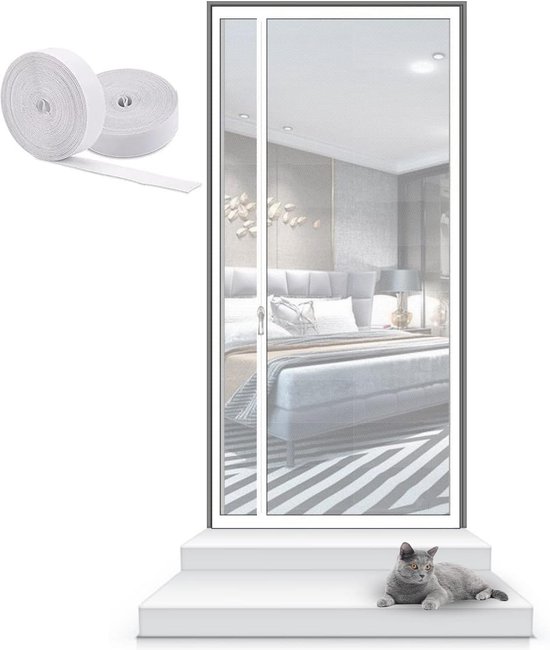 Hordeur Gordijnen voor Honden en Katten - Muggen Bescherming, 90x230cm ...