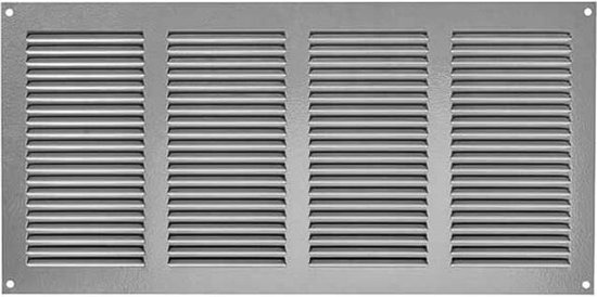 Metalen rooster 400x200mm grijs - MR4020P | bol