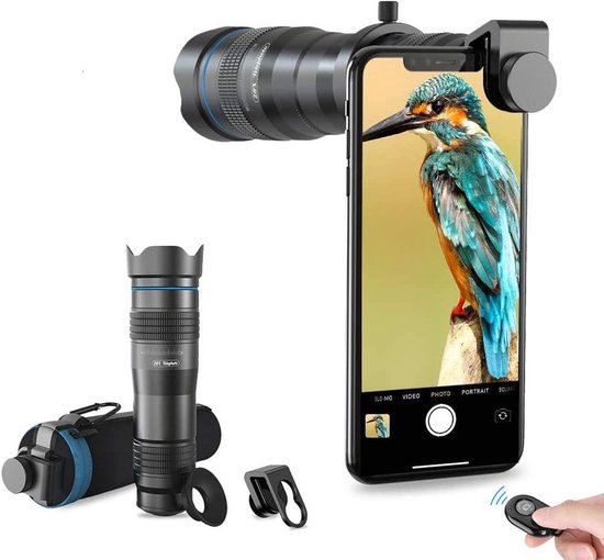 Telefooncamera Lens Set voor Smartphone - Telelens - Monoculaire ...