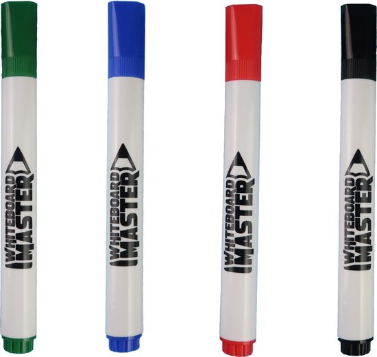 4 Dikke whiteboard stiften kleur | bol