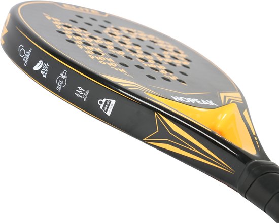 Padelracket NOPEAK Elite - Inclusief Padel tas en Padel ballen – 100% ...