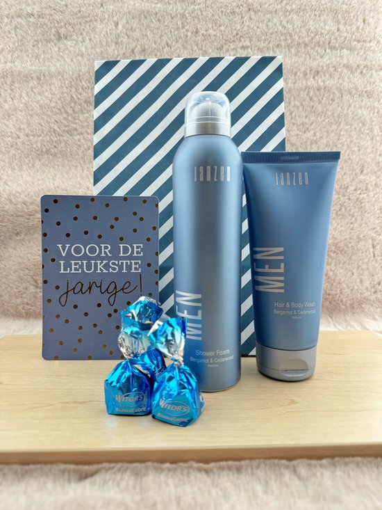 Heren •Cadeaupakket Verjaardag Janzen Men• - Cadeau voor Mannen ...