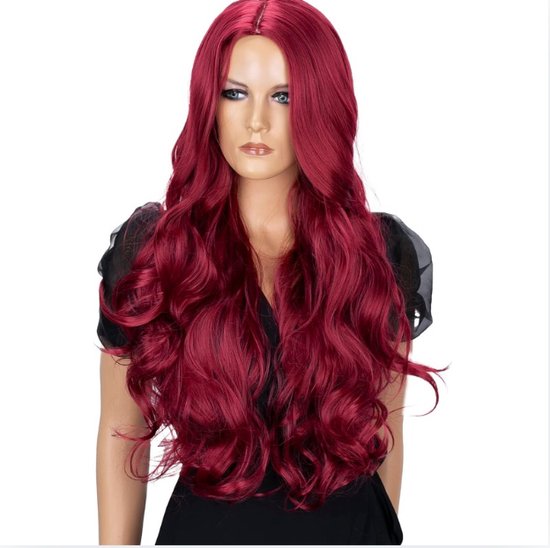 Pruiken Dames - Pruiken Dames Echt haar - Wasbaar | bol