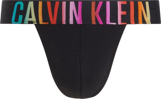 Calvin Klein Thong (1-pack) - heren string - zwart | bol