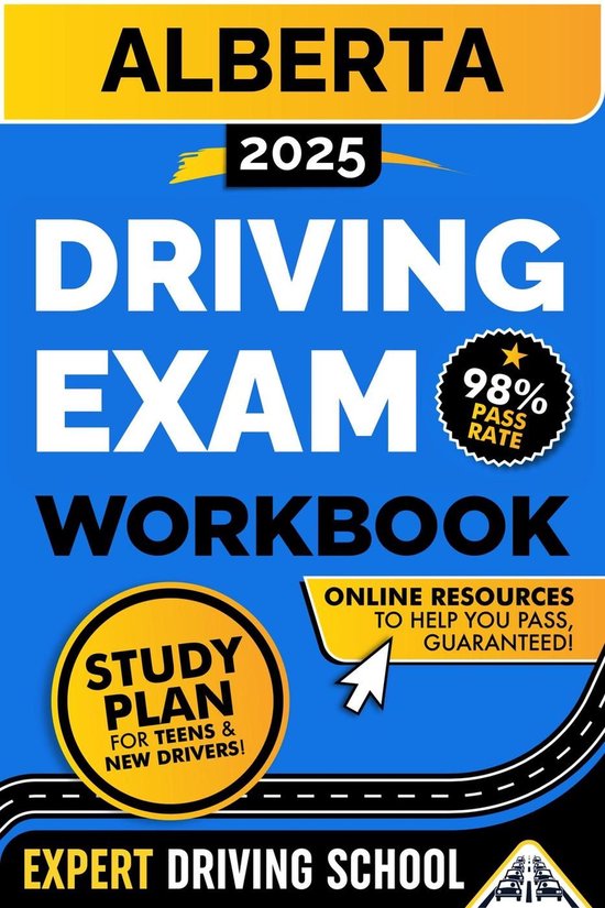 Alberta Driving Exam Workbook (ebook), Eric Miles | 9798227408426 ...