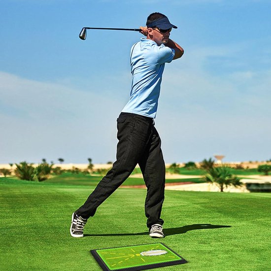 Swing Path Golf Detectie Mat - Oefen Hitting Mat met Swing Tracker ...