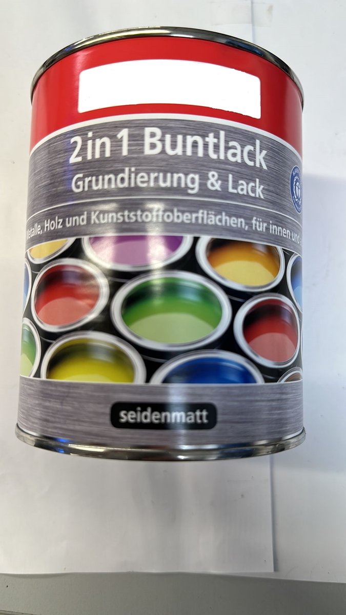 Universele 2in1 Lak & Primer 750ML voor Hout\metaal\kunststof\Gips ...