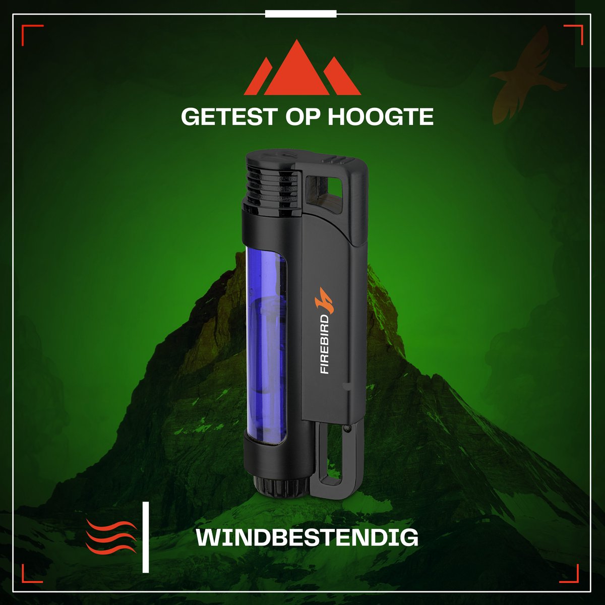 Firebird Illume jet vlam Aansteker, met Drievoudige Jetvlam - Windproof ...