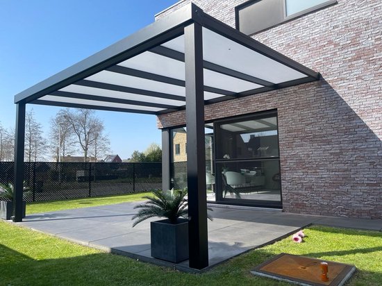 SD Veranda - Moderne Aluminium Terrasoverkapping - 606 x 300 cm ...
