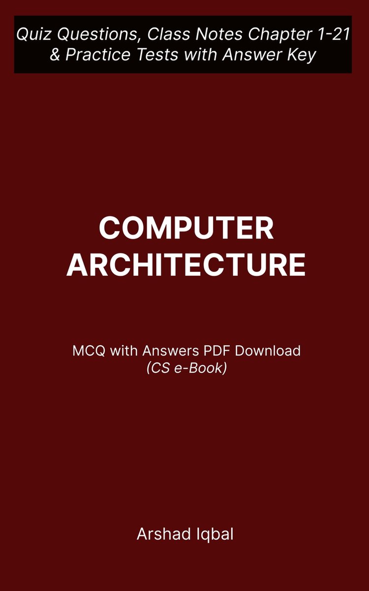 Computer Science MCQs with Answers PDF Books Download - Computer Architecture MCQ... | bol