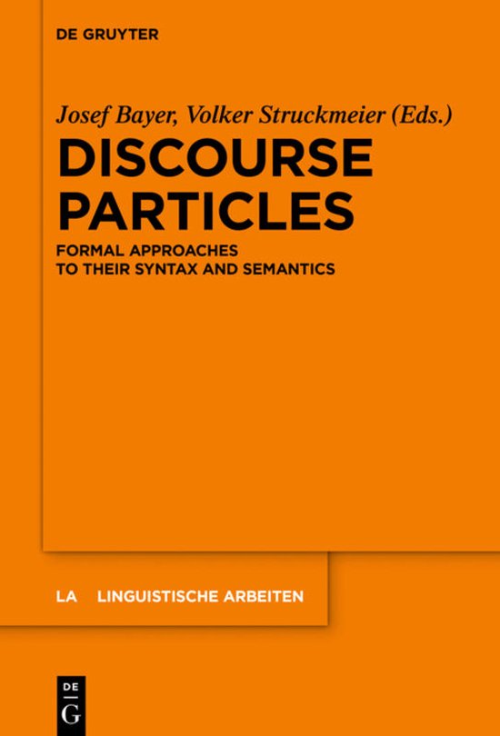 Discourse Particles | 9783110488821 | Boeken | bol